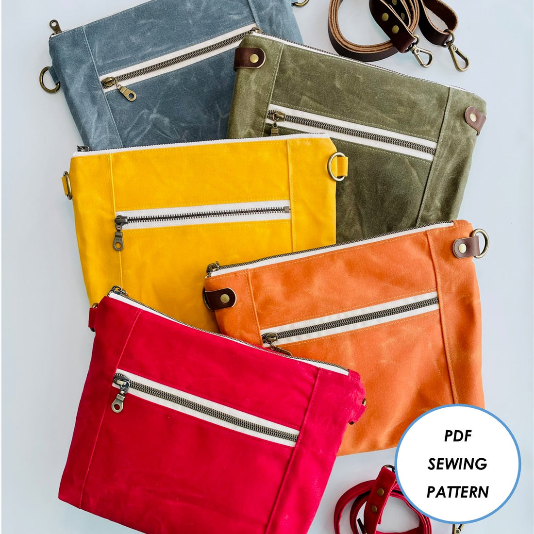 The Cambridge Bag, PDF Sewing Pattern – Hammerstitch
